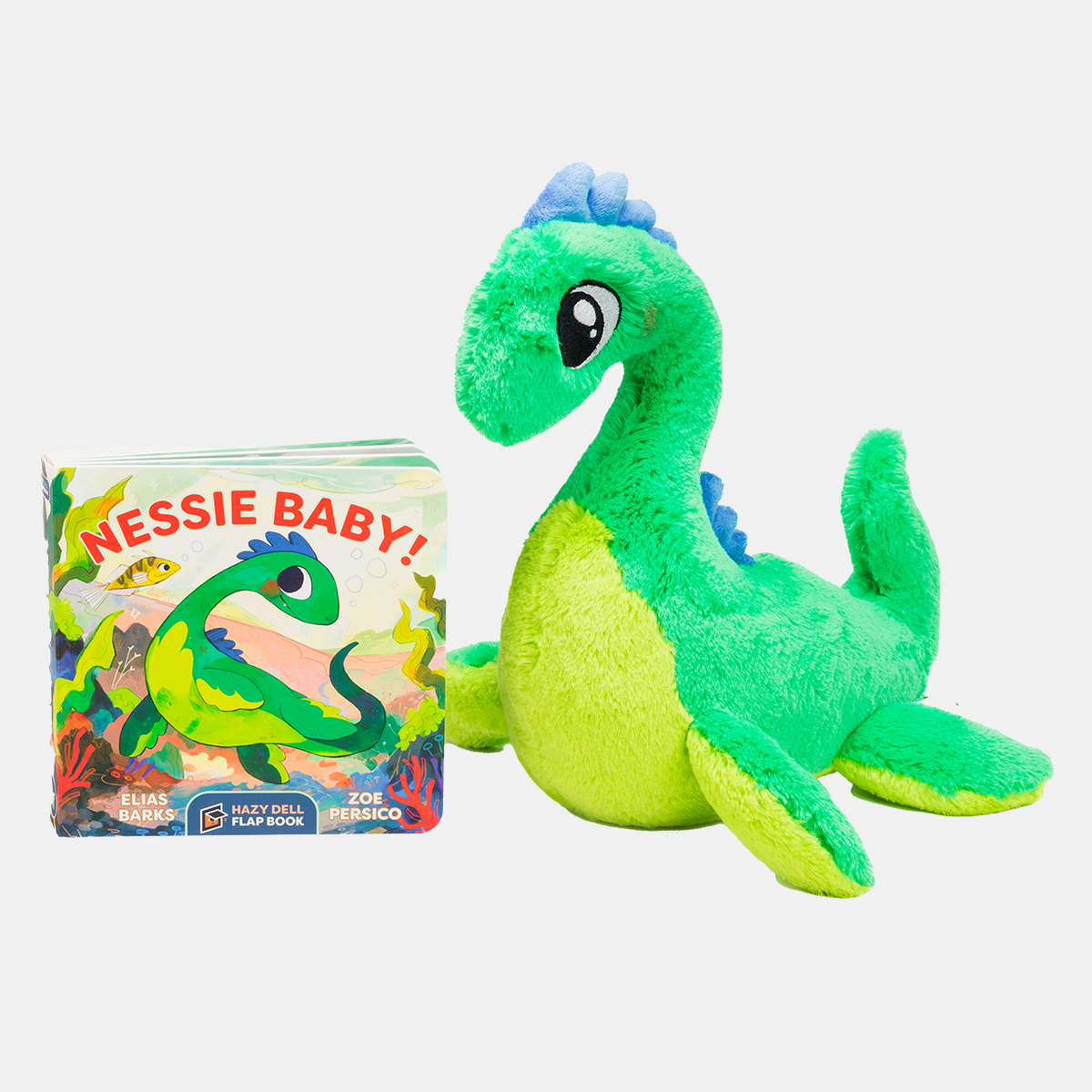 Nessie Baby Plushie + Book Bundle – Hazy Dell Press